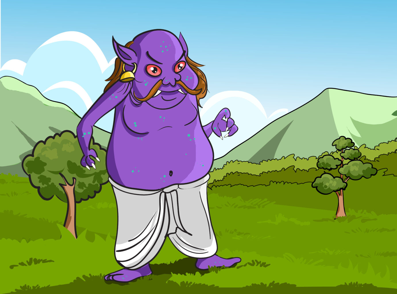 Bell demon - Folktales of India - Katha Kids