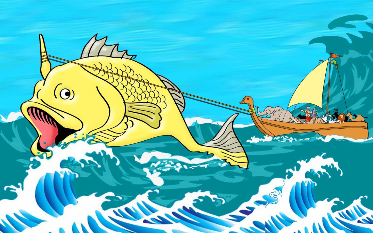 Manu and the fish - Katha Kids