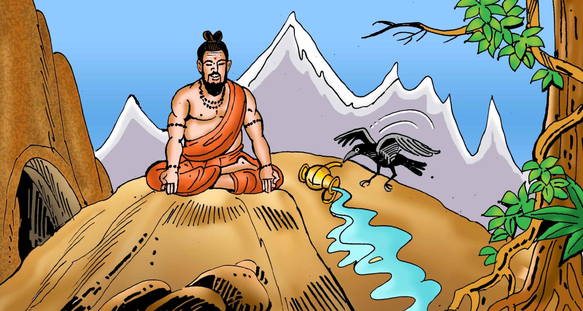 Krishna and Narakasura — A Diwali story - Katha Kids