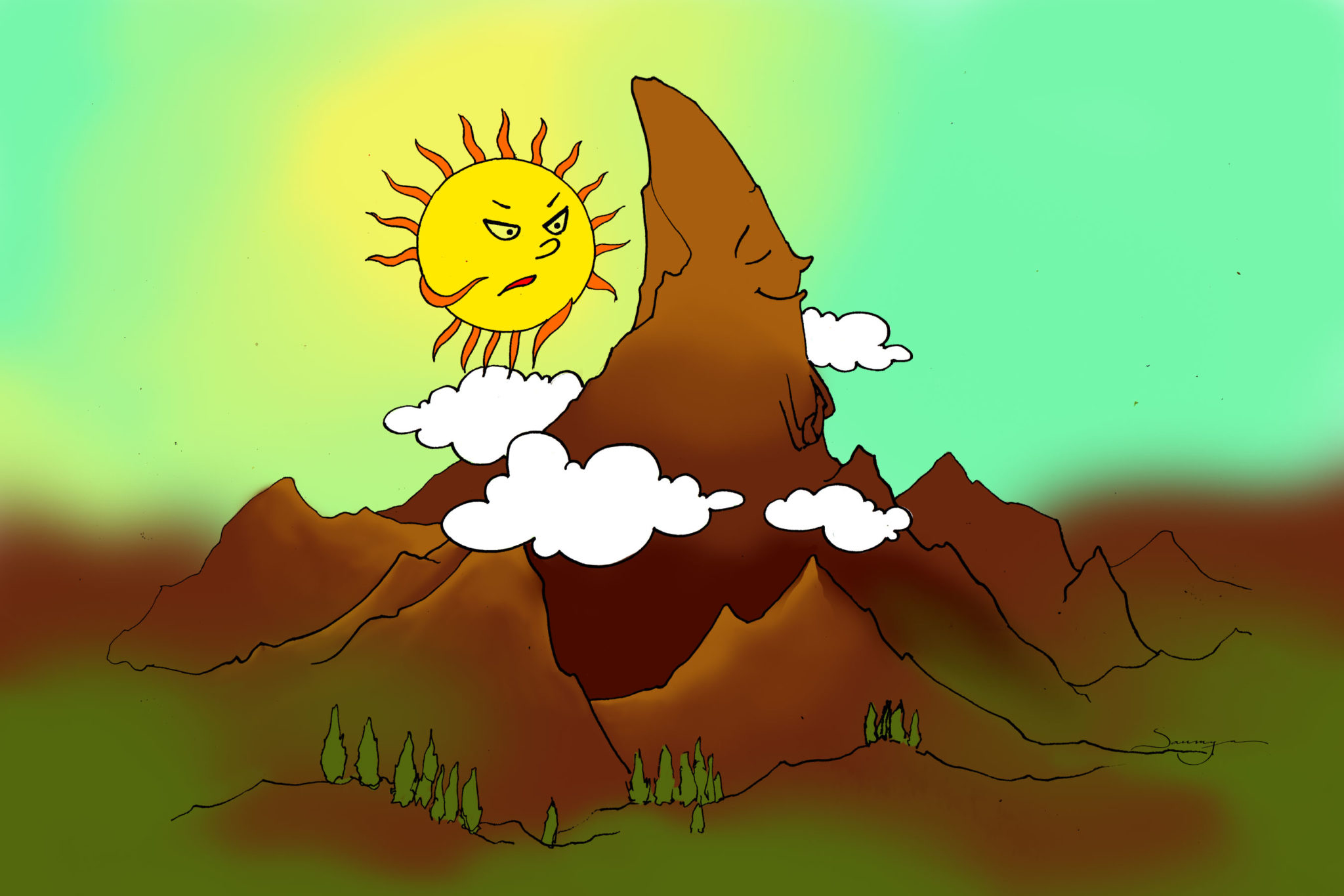 When Vindhya grew tall - Katha Kids