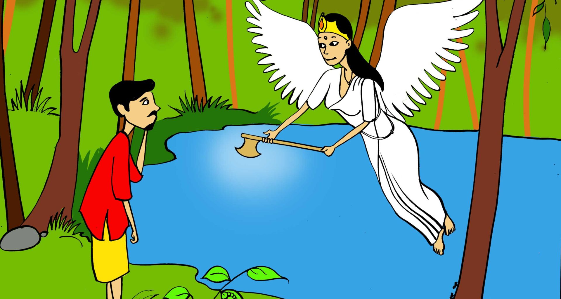 The generosity of Rantideva - A tale of kindness on Katha Kids