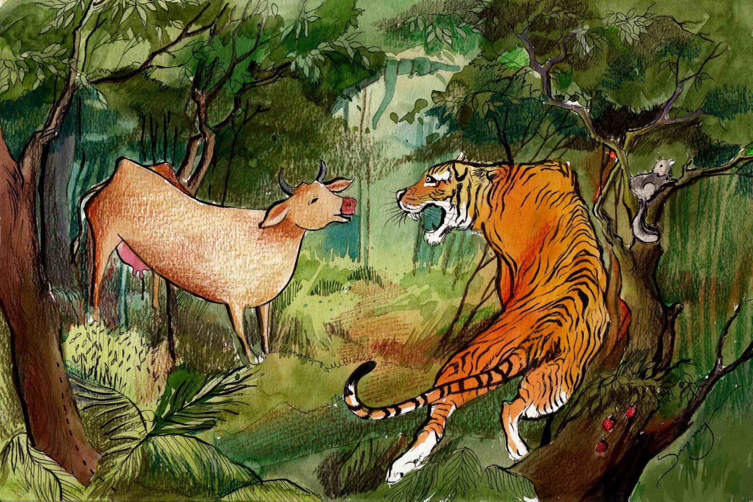 Punyakoti the cow - Katha Kids