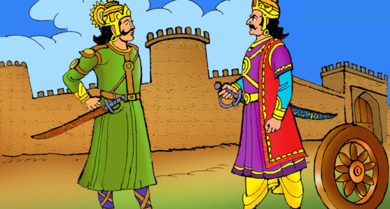 Paari, the generous king - Katha Kids